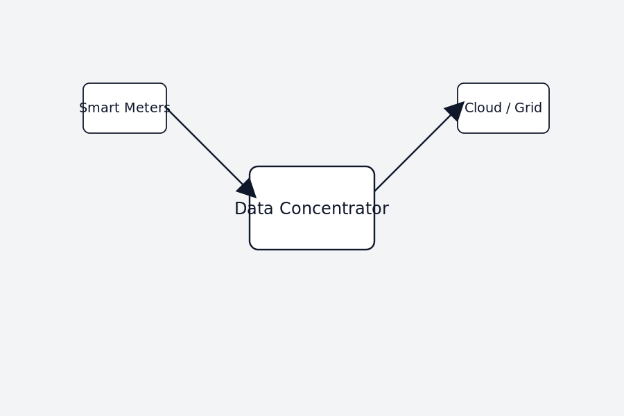 Data Concentrator for Smart Meters & AMI Security