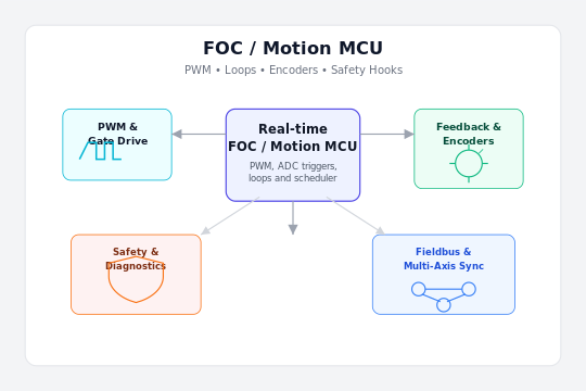 FOC Controller / Motion MCU for Servo Drives