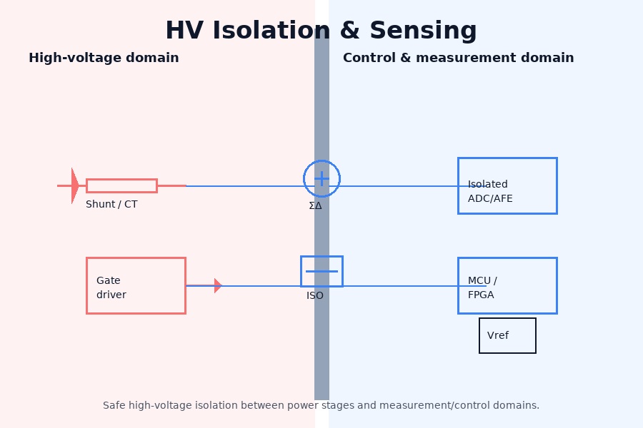HV Isolation & Sensing for Smart Grid Protection