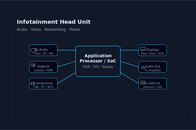 Infotainment Head Unit Design & IC Selection Guide