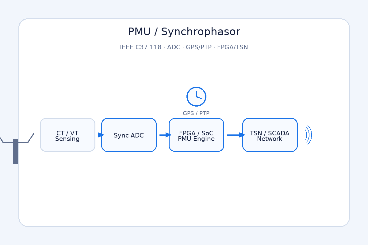 PMU / Synchrophasor (IEEE C37.118) Design Guide