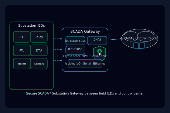 SCADA Gateway & Substation Gateway Design Guide