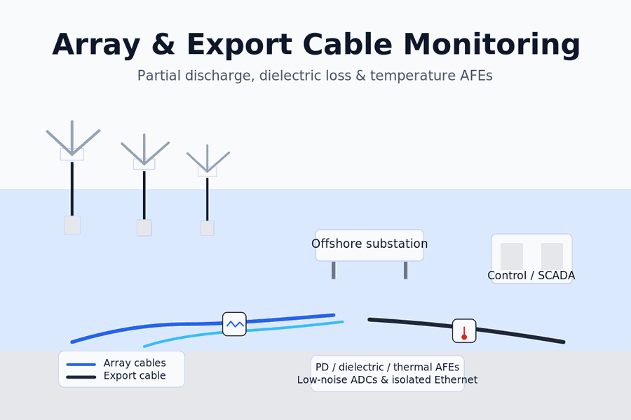Array & Export Cable Monitoring for Offshore Wind