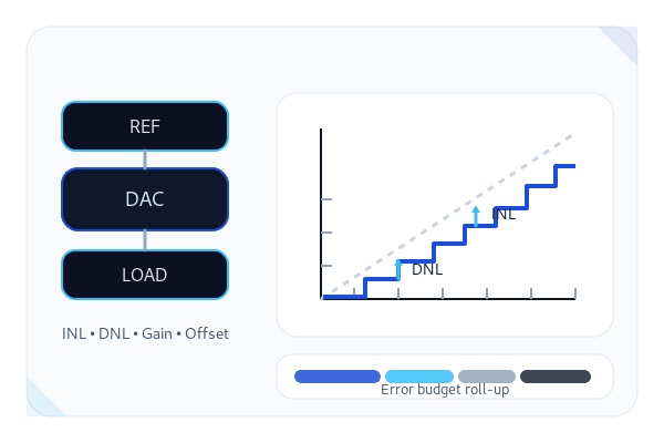 DAC Linearity Errors: INL/DNL, Gain & Offset Guide