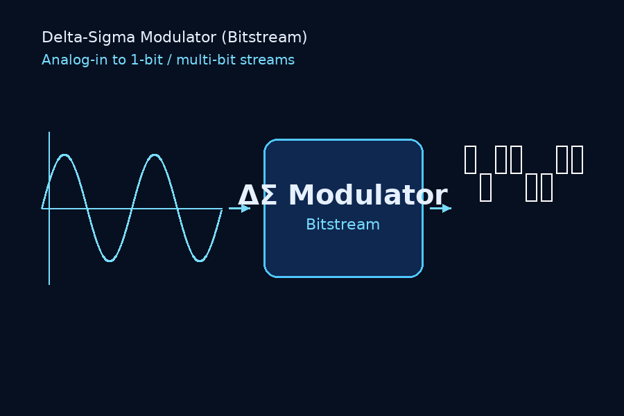 Delta-Sigma Modulator Bitstream: Theory & Design