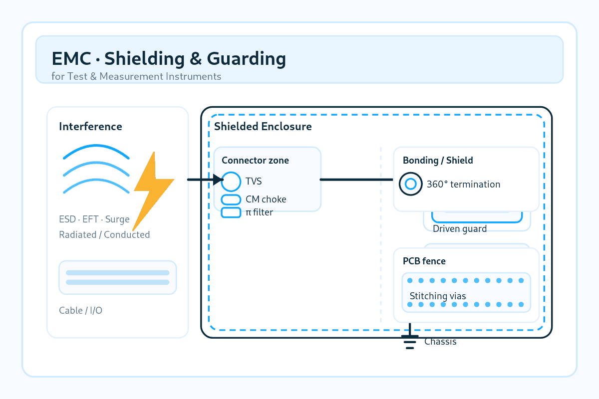 EMC Shielding & Guarding for Test Instruments
