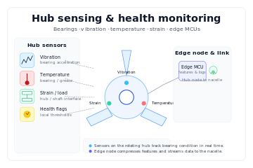Wind Turbine Hub Sensing & Health Monitoring