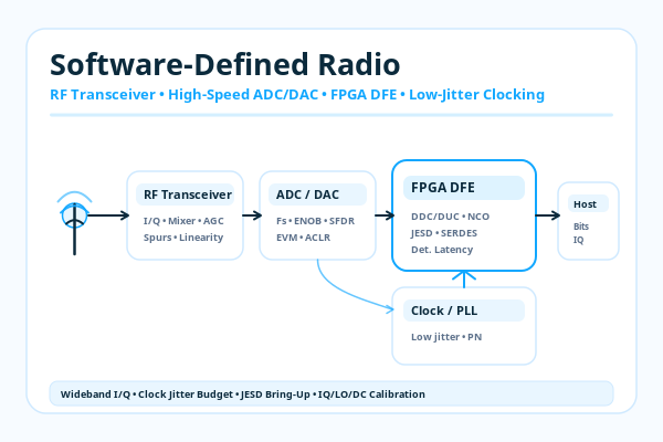 Software-Defined Radio (SDR) Hardware Architecture Guide