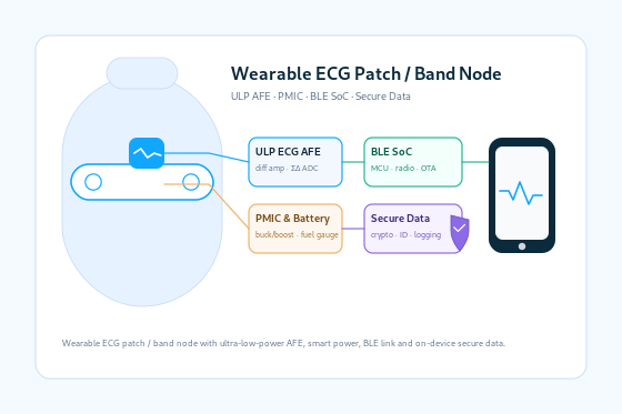 Wearable ECG Patch & Band ULP AFE Design Guide