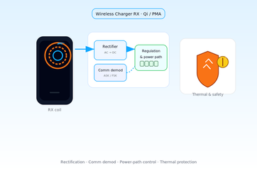 Wireless Charger RX (Qi/PMA) Power-Path Design
