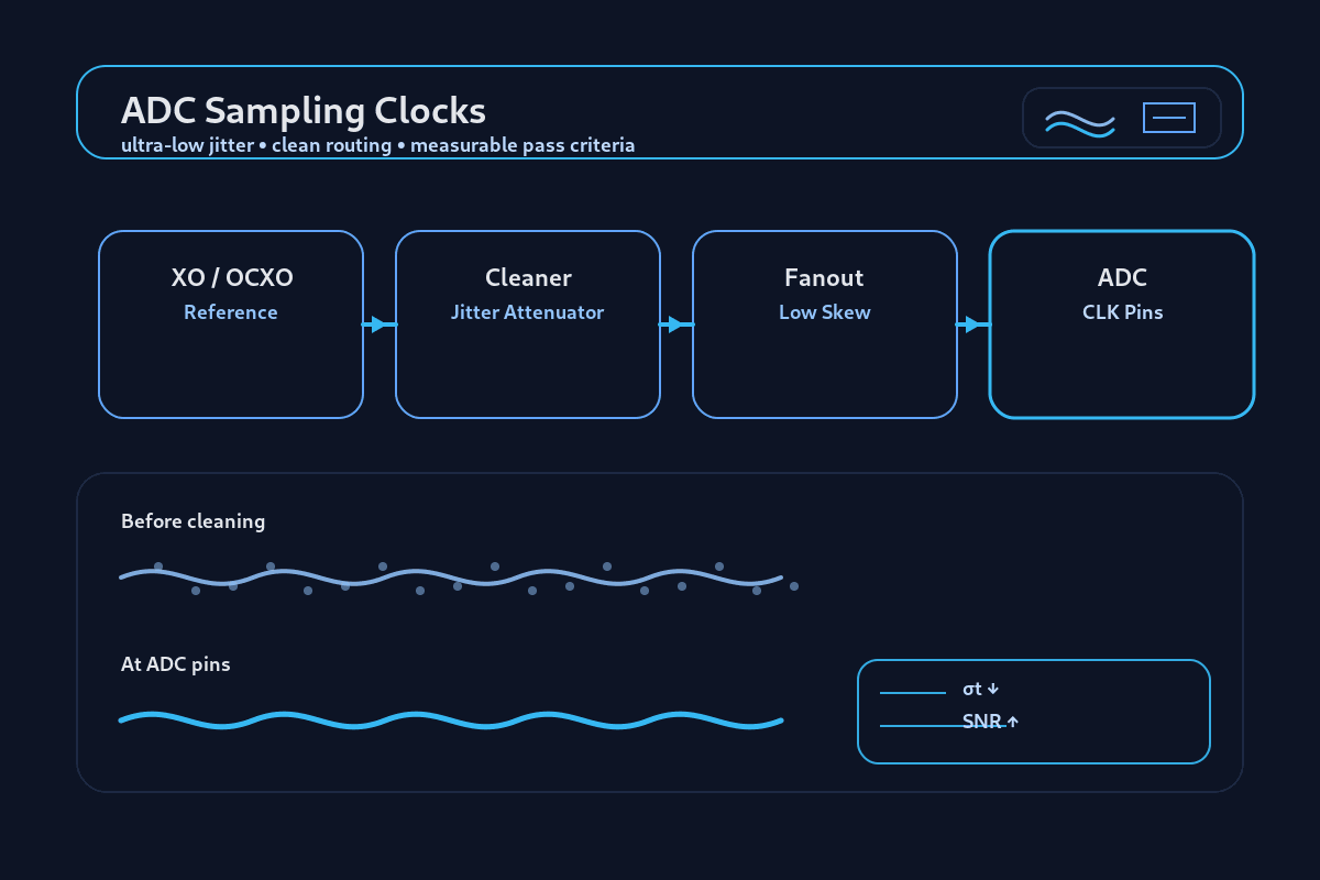 ADC Sampling Clocks: Ultra-Low Jitter Design Guide
