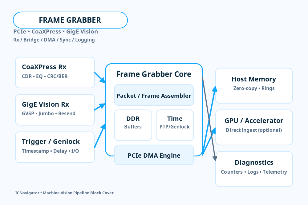 Frame Grabber for CoaXPress & GigE Vision (PCIe)