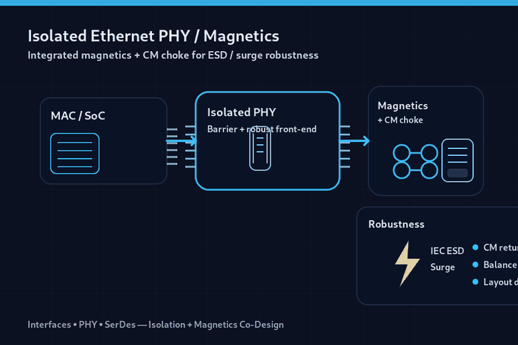 Isolated Ethernet PHY & Integrated Magnetics Guide