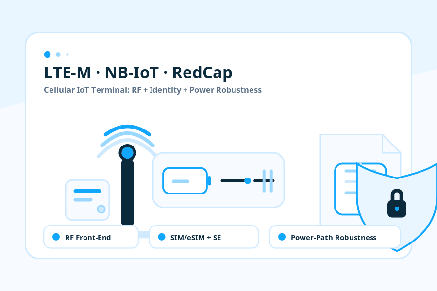 LTE-M / NB-IoT / RedCap Terminal Design Guide