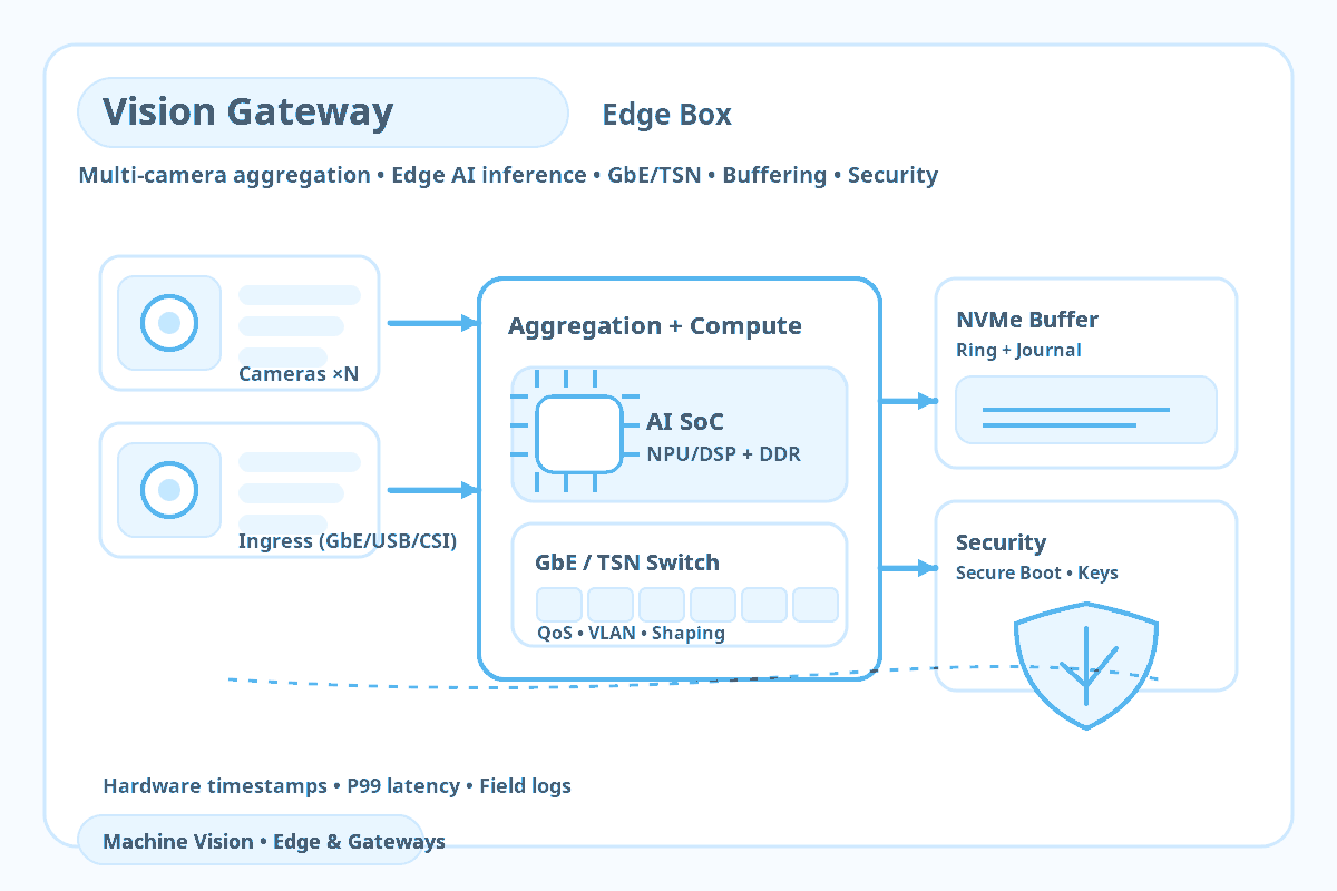 Vision Gateway / Edge Box for Machine Vision